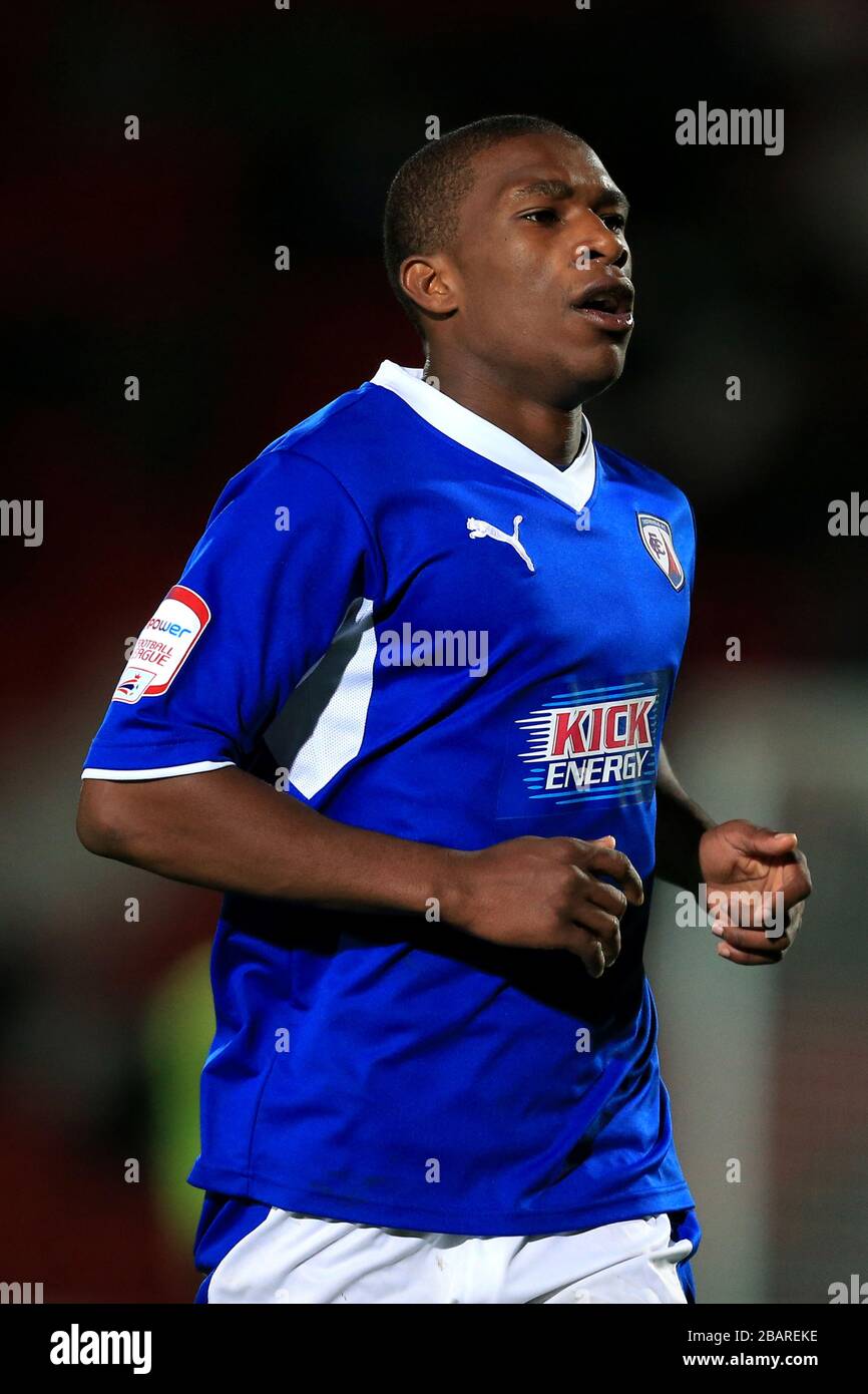 Tendayi Darikwa, Chesterfield Stock Photo - Alamy