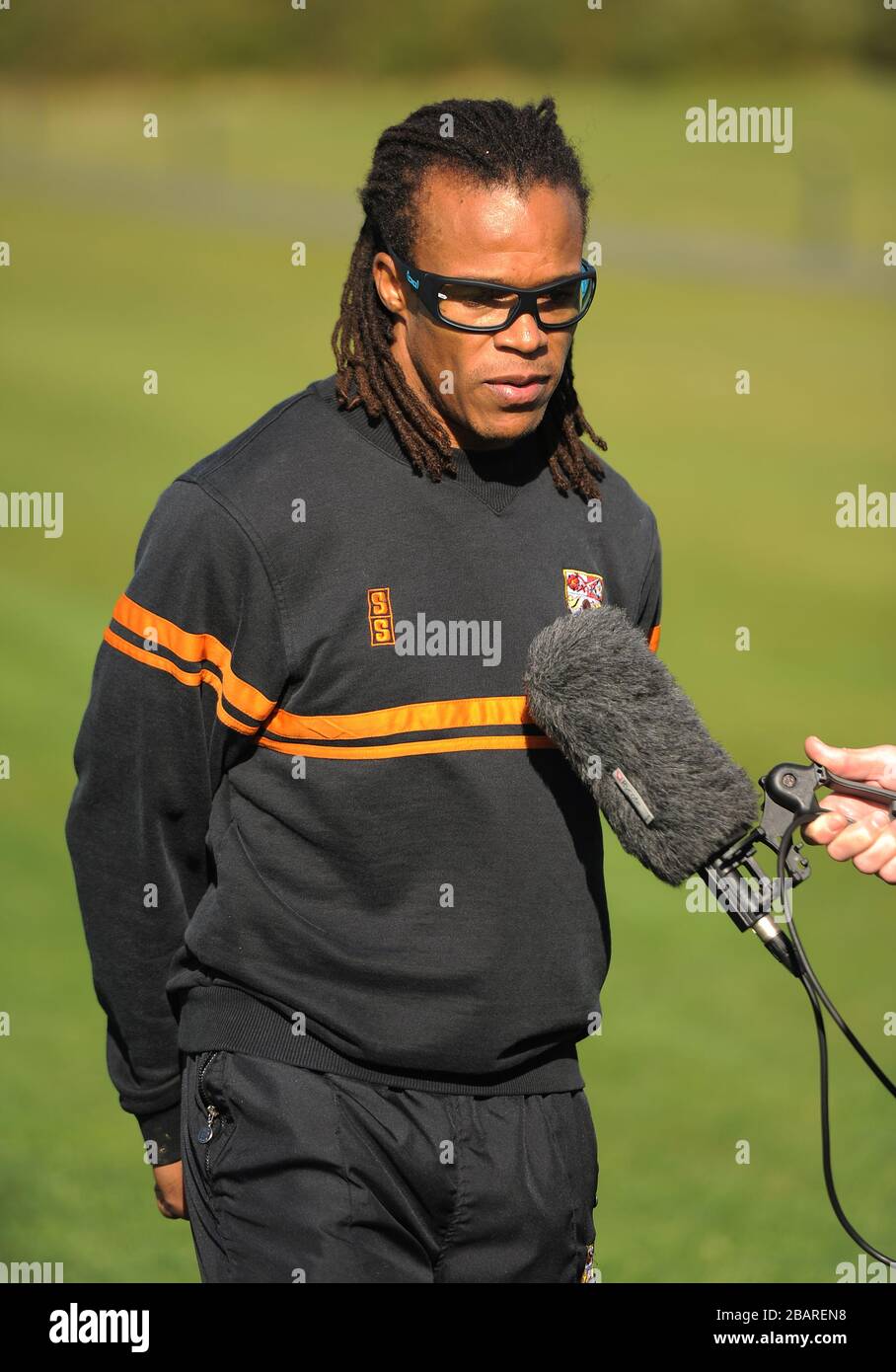 Edgar Davids, Barnet joint head coach and player Stock Photo - Alamy