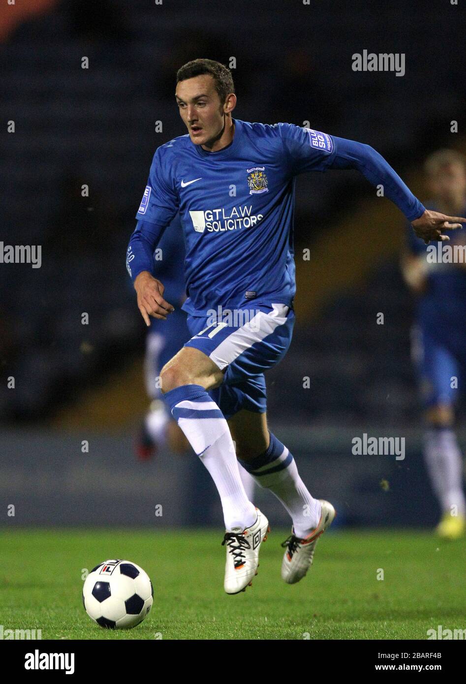 Stockport County's Craig Hobson Stock Photo - Alamy