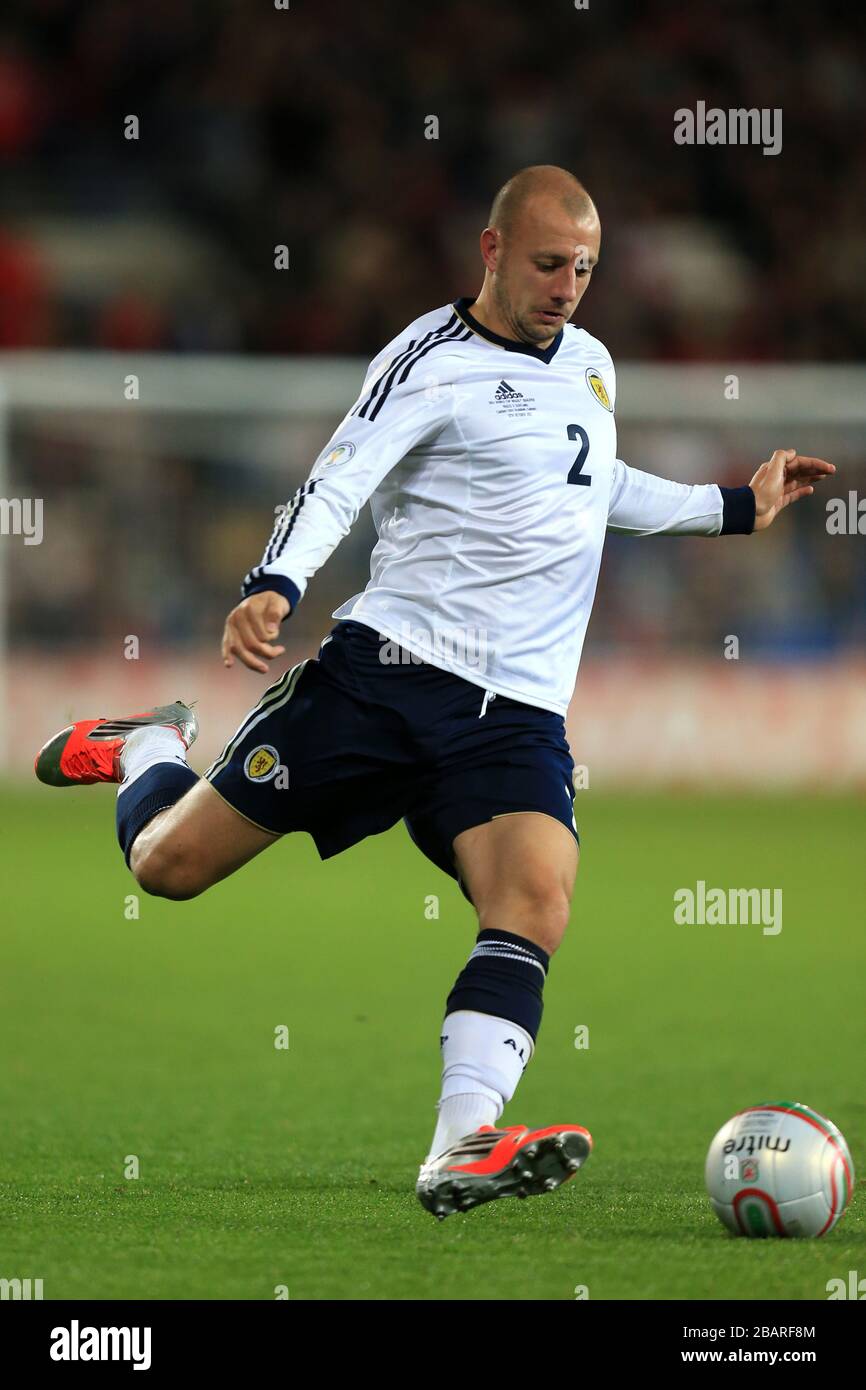 Alan Hutton, Scotland Stock Photo - Alamy