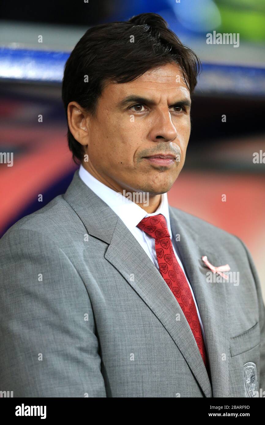 Chris Coleman, Wales manager Stock Photo - Alamy