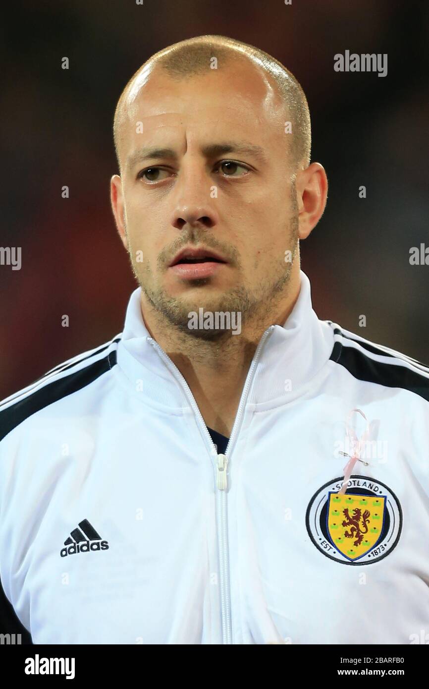 Alan Hutton, Scotland Stock Photo - Alamy