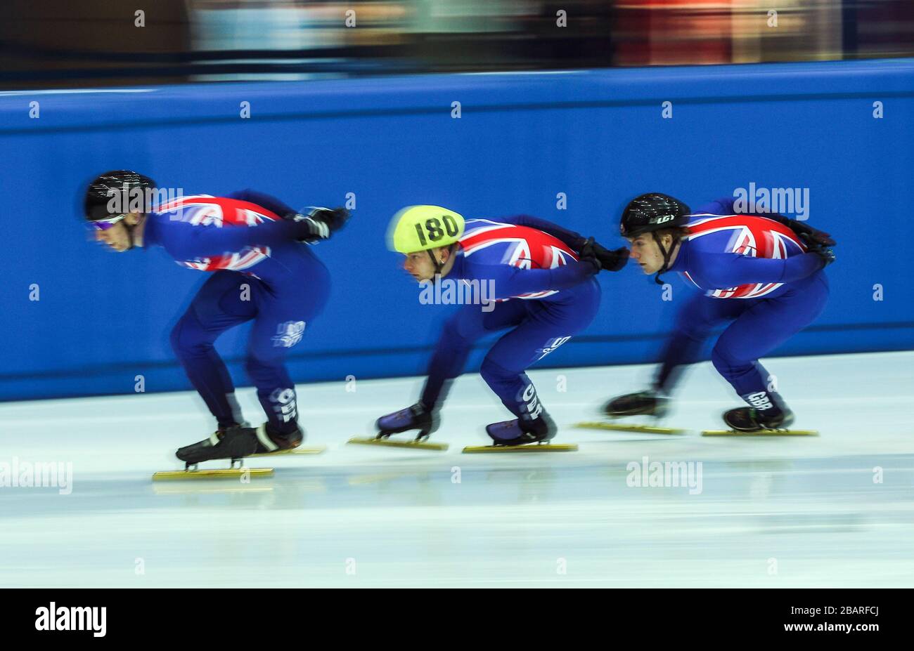 Great Britain's Billy Simms (left), Josh Cheetham (centre) and Ian ...