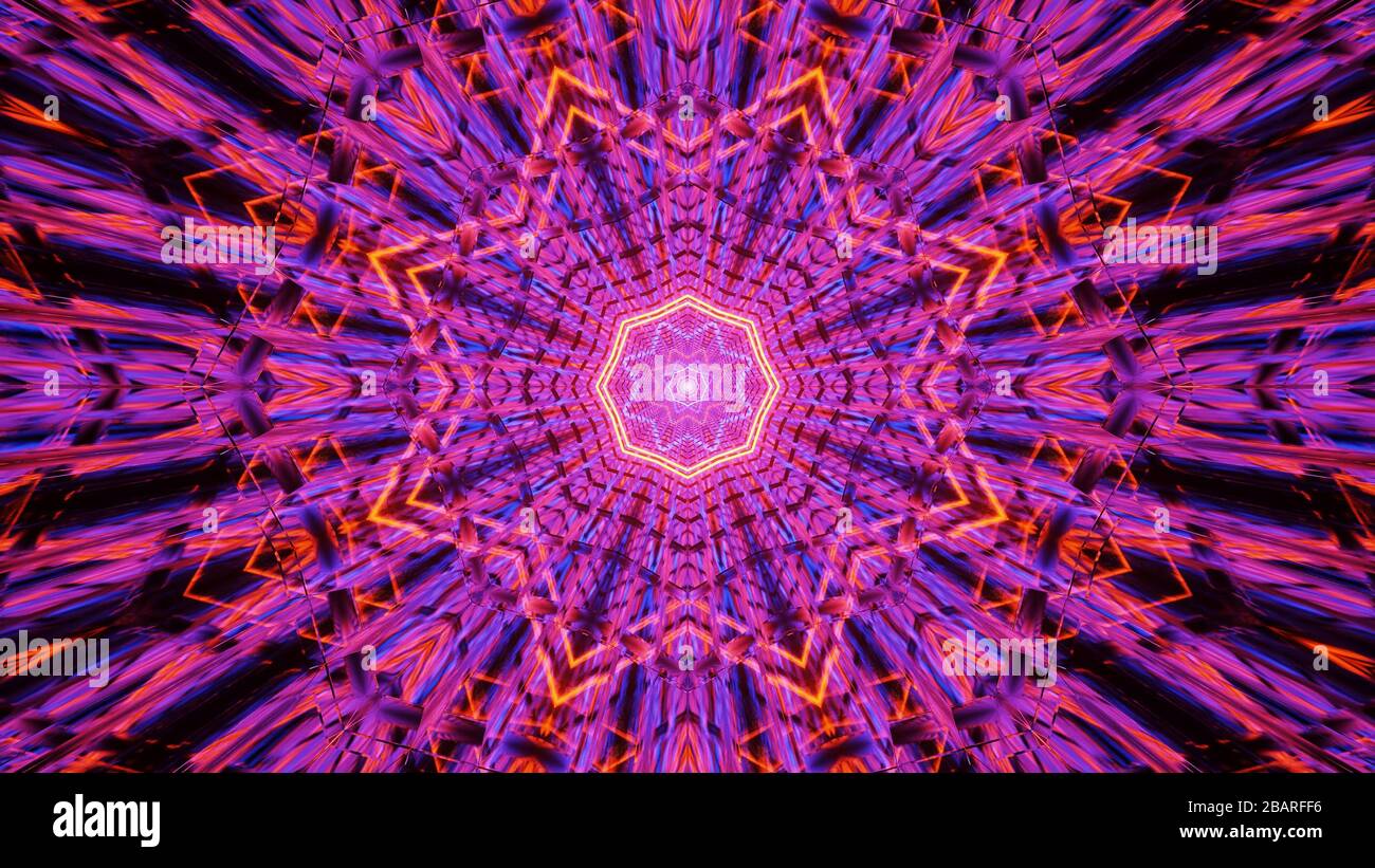Futuristic background with glowing abstract neon light patterns - great ...