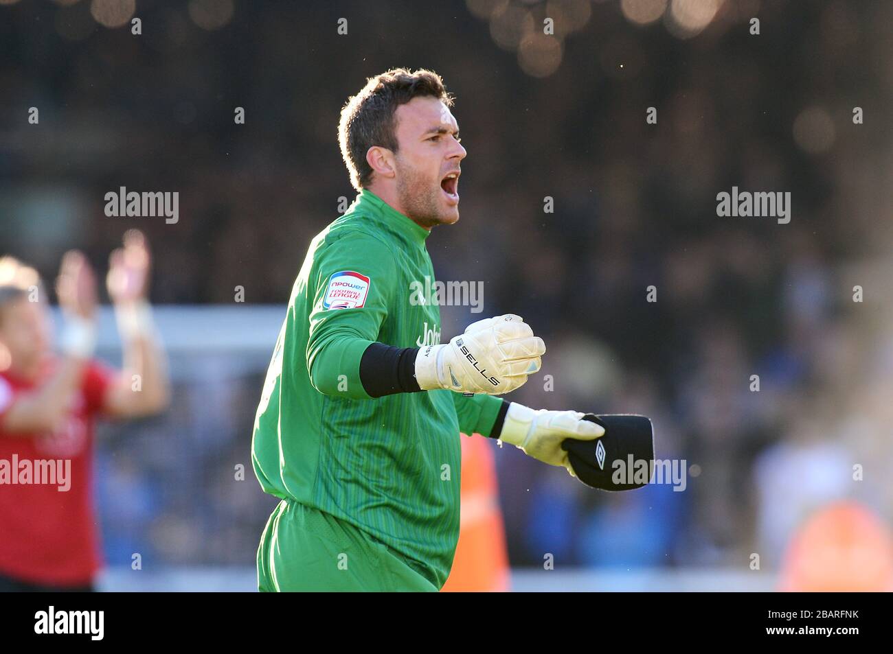 Nottingham Forest goalkeeper Lee Camp Stock Photo - Alamy