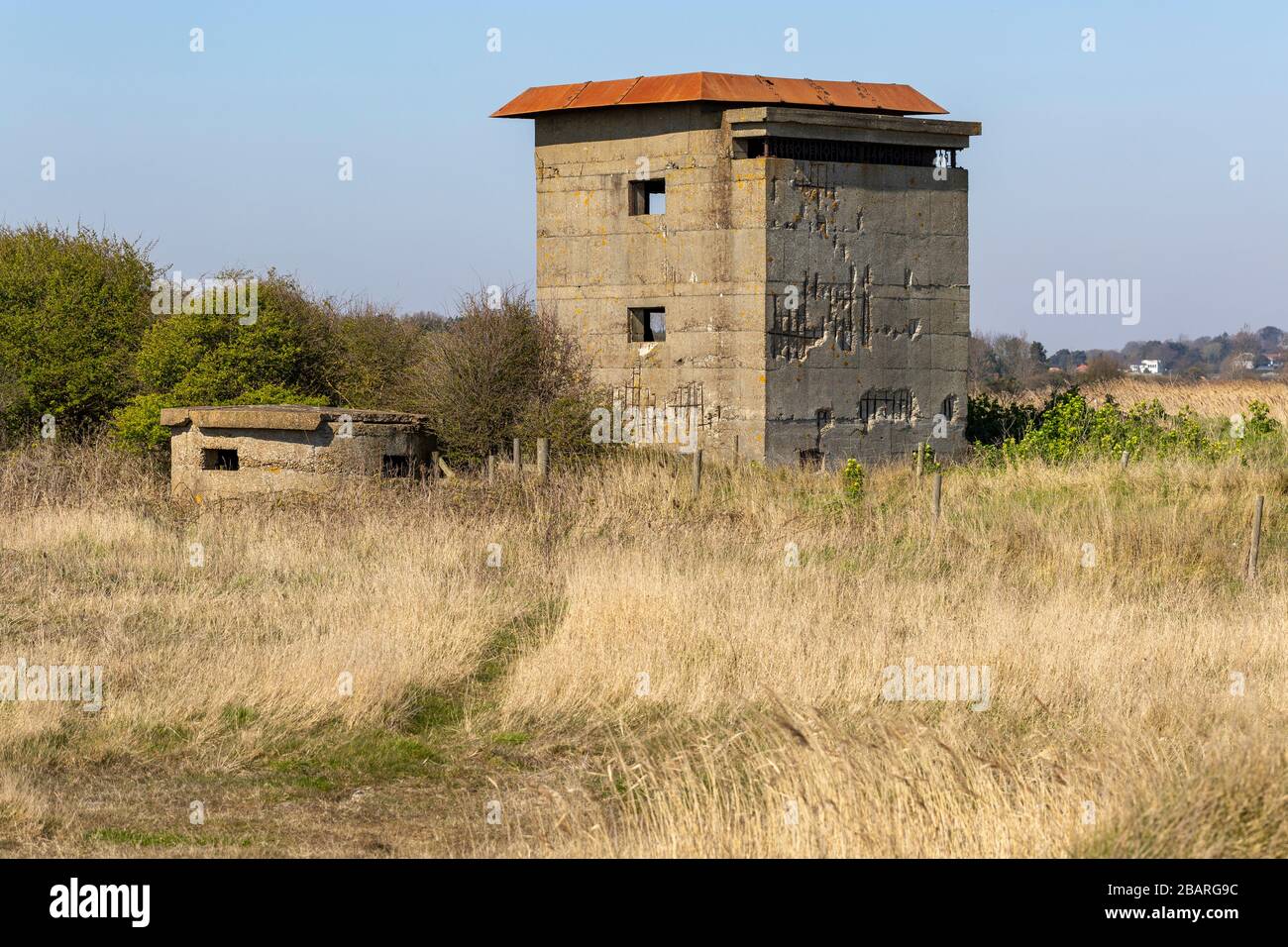 World war two lookout tower hi-res stock photography and images - Alamy