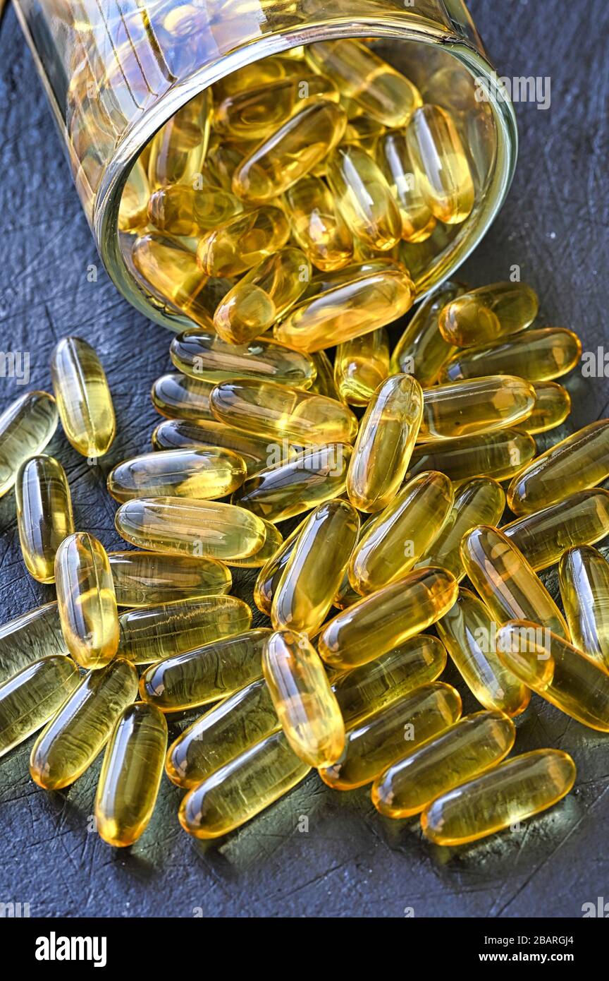 Nutritional supplement in capsules hi-res stock photography and images ...