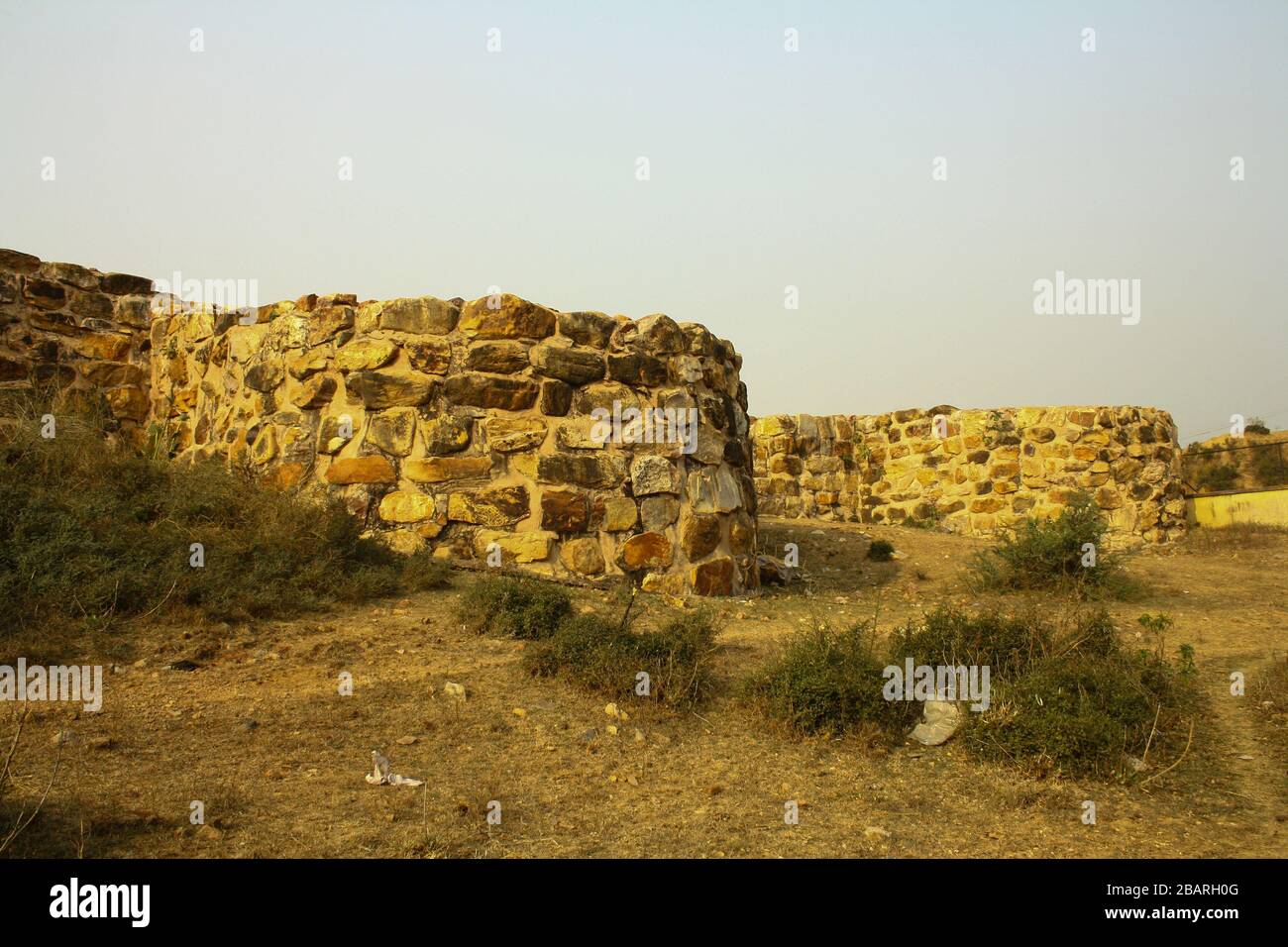 Rajgir || cyclopean wall hi-res stock photography and images - Alamy