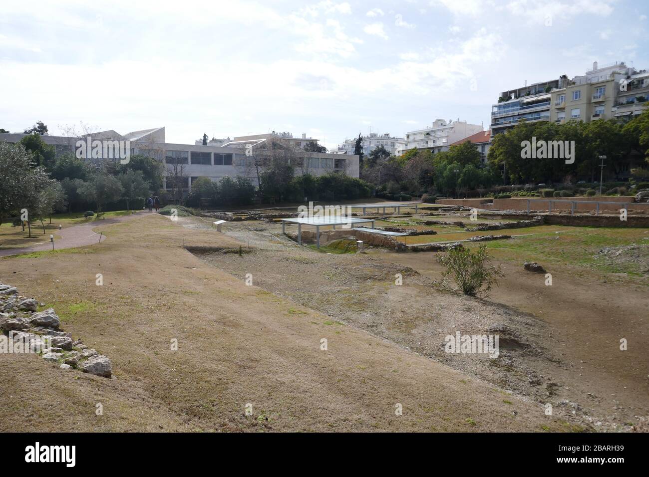 Archaeological Site of the Lyceum of Aristotle Stock Photo - Alamy