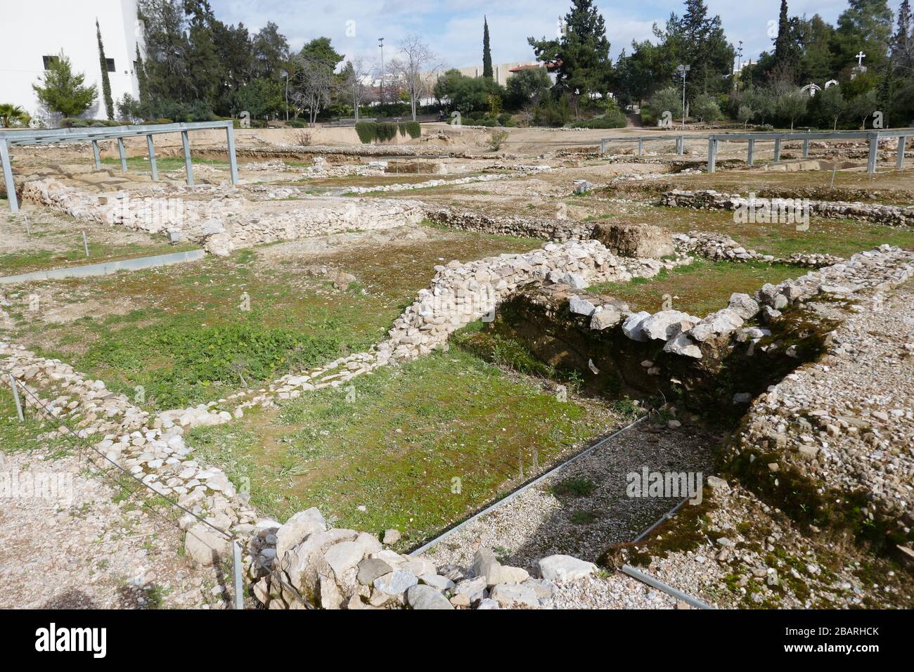 Archaeological Site of the Lyceum of Aristotle Stock Photo - Alamy