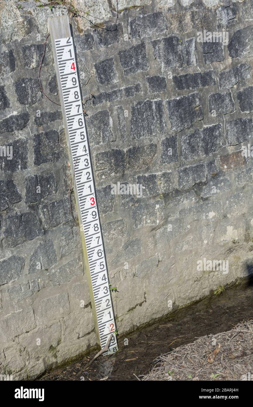 Flood Water Marker High Resolution Stock Photography and Images - Alamy