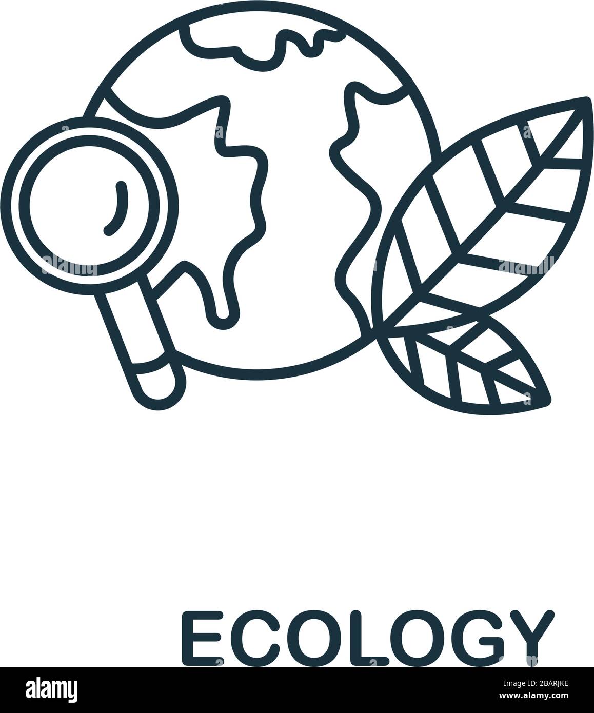 Ecology icon from science collection. Simple line element Ecology ...