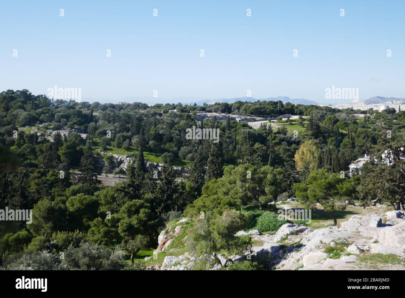 Areopagus - Hill, Athens, greece Stock Photo - Alamy
