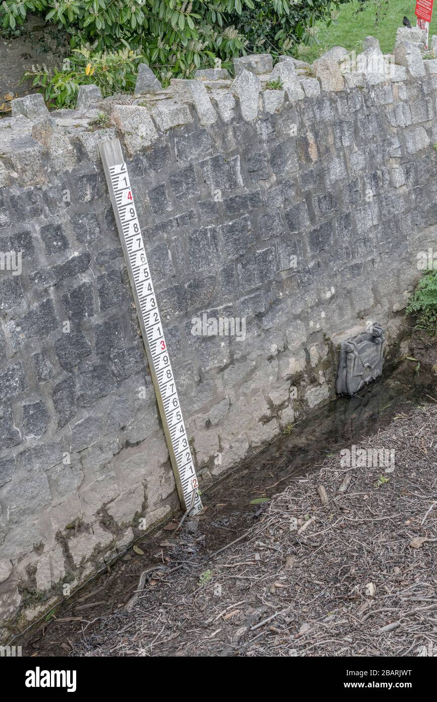Flood Water Marker High Resolution Stock Photography and Images - Alamy