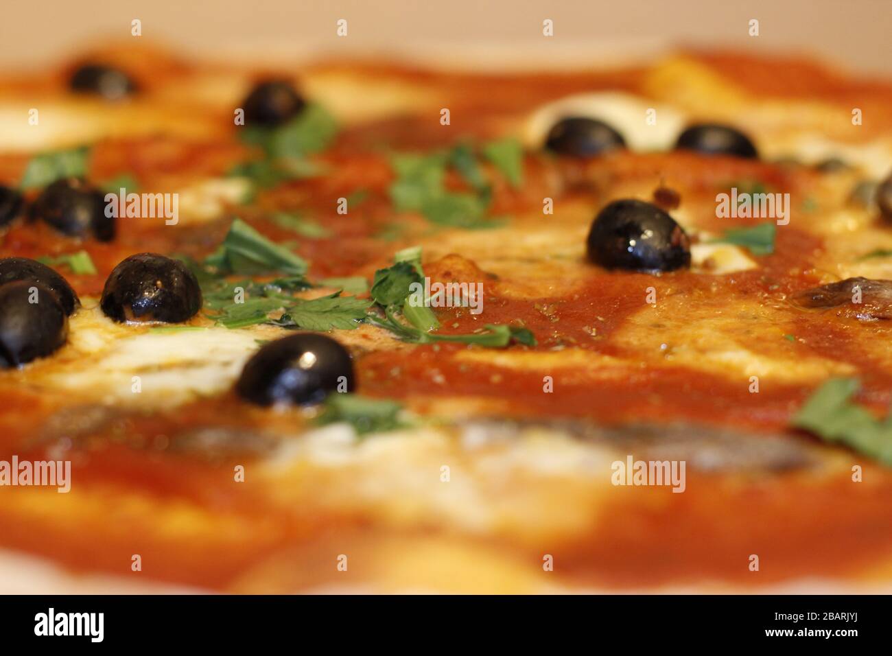 Pizza detail hi-res stock photography and images - Alamy
