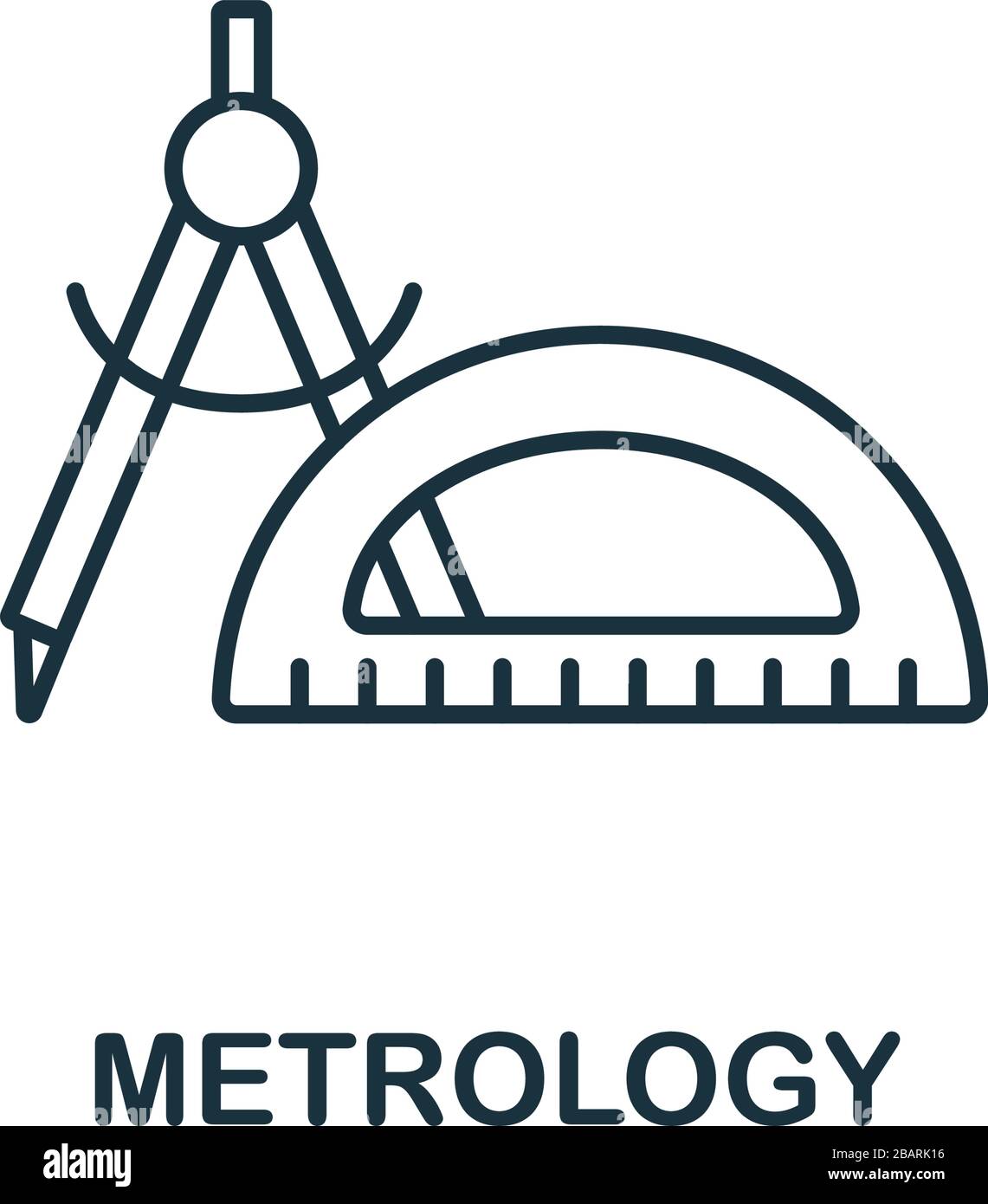 Metrology icon from science collection. Simple line element Metrology ...