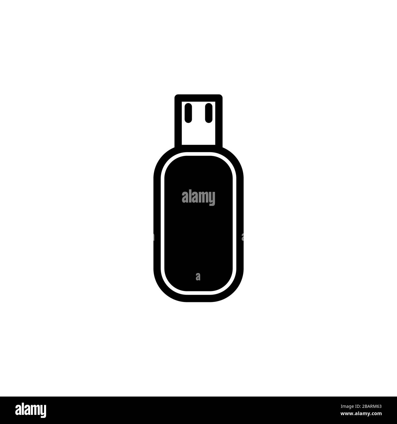 flash drive graphic design template vector isolated Stock Vector Image ...