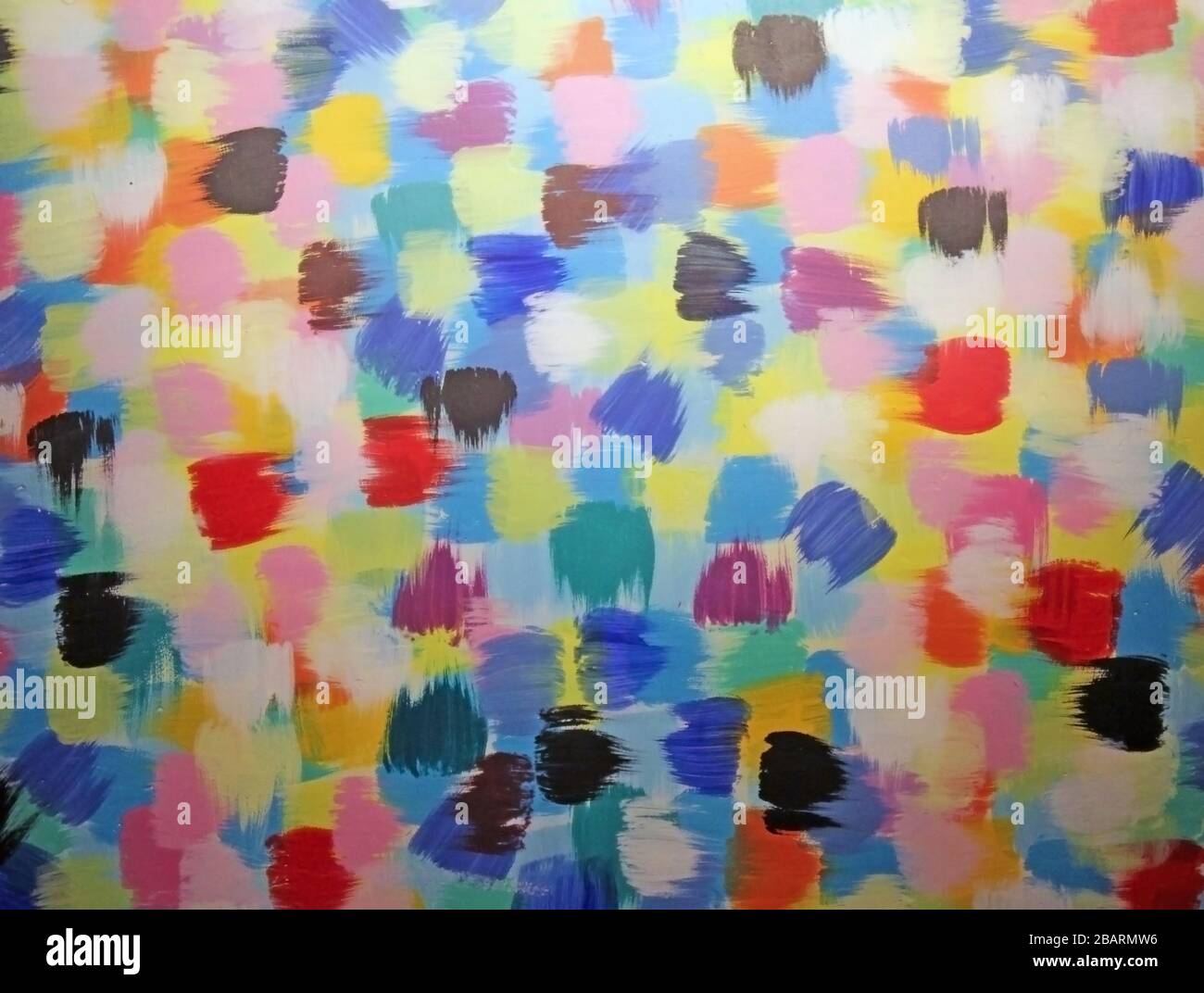 Colorful painted squares hi-res stock photography and images - Alamy