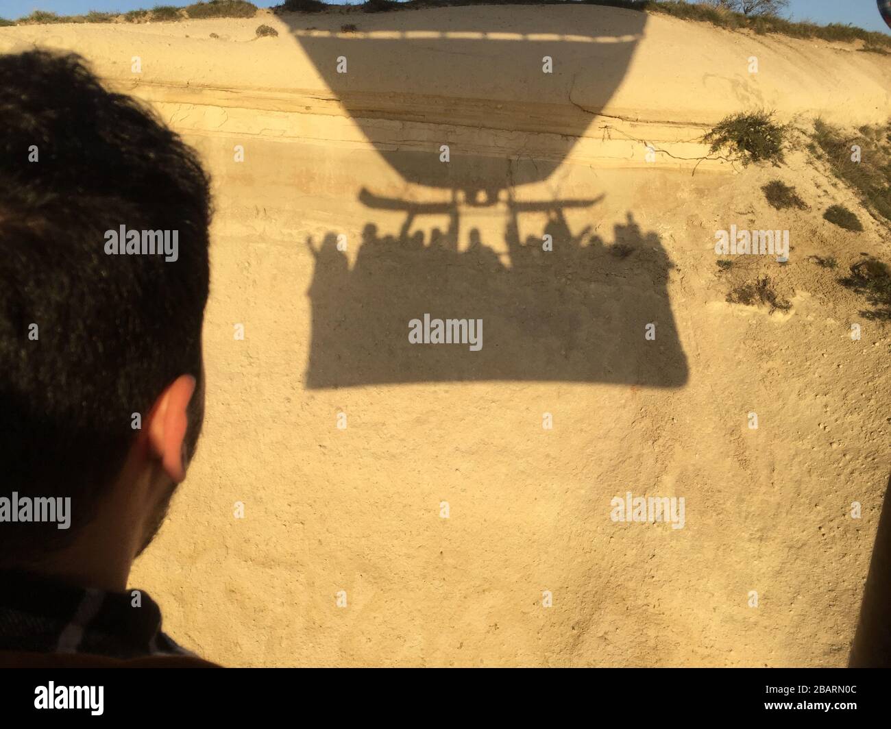 Sky Balloon Shadow Stock Photo - Alamy