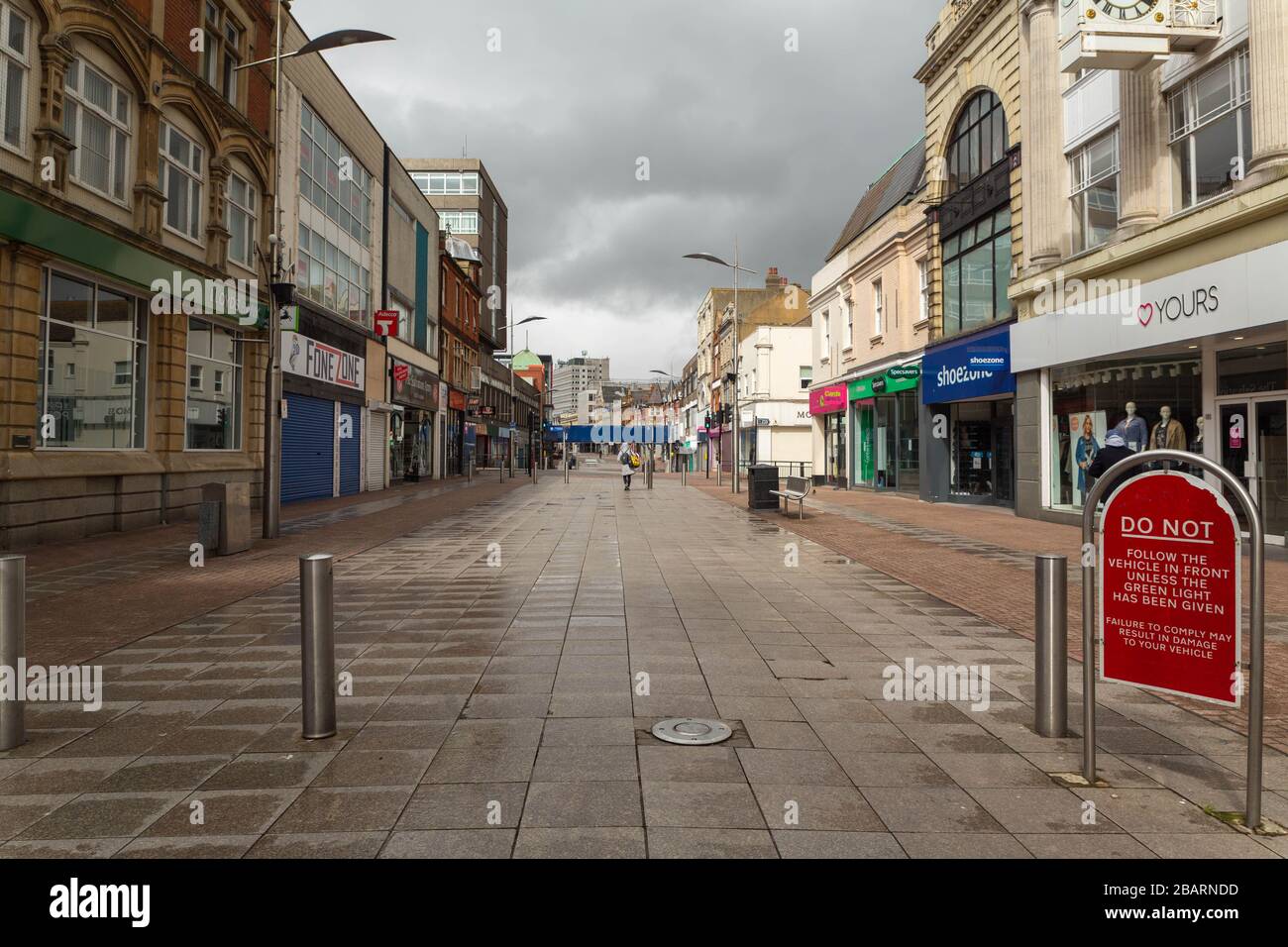 Southend-on-Sea, UK. 29th Mar, 2020. Nearly one week into the COVID-19 ...