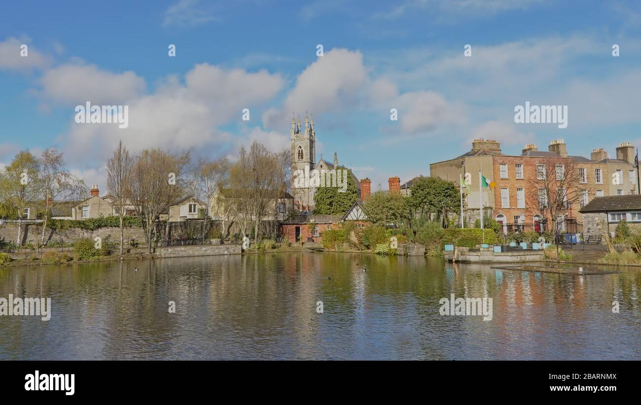 Blessington Street Basin, Dublin. an old drinking water reservoir, now ...