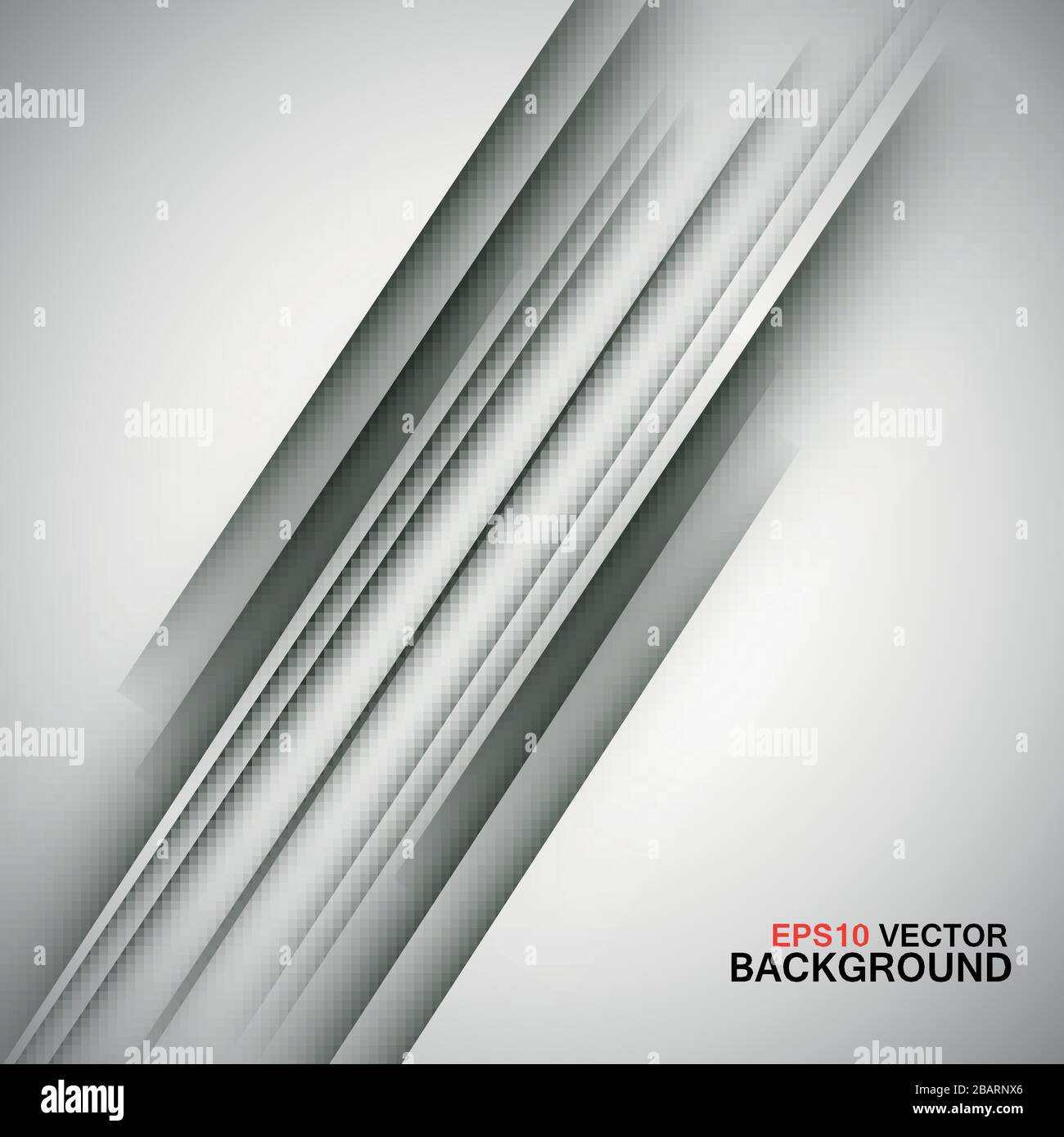 Vector gray stripes white abstract background Stock Vector Image & Art ...