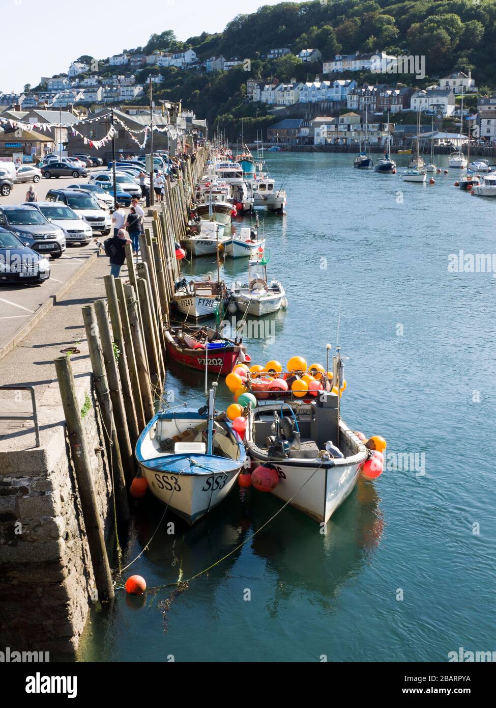 Looe fishing port hi-res stock photography and images - Alamy