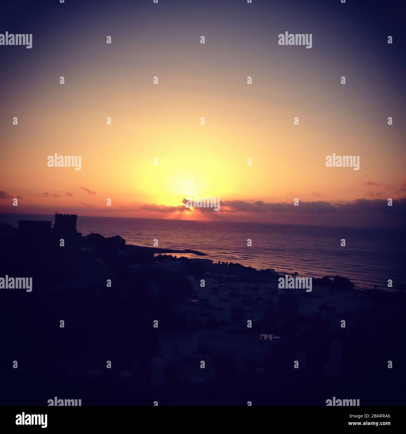 Beautiful end of the day Stock Photo - Alamy