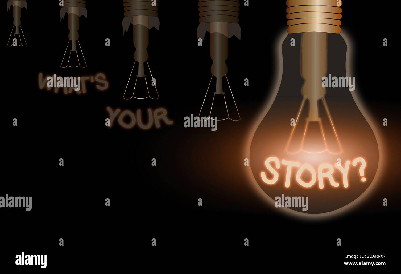 Writing Note Showing What Is Your Storyquestion Business Concept For Manner Of Asking