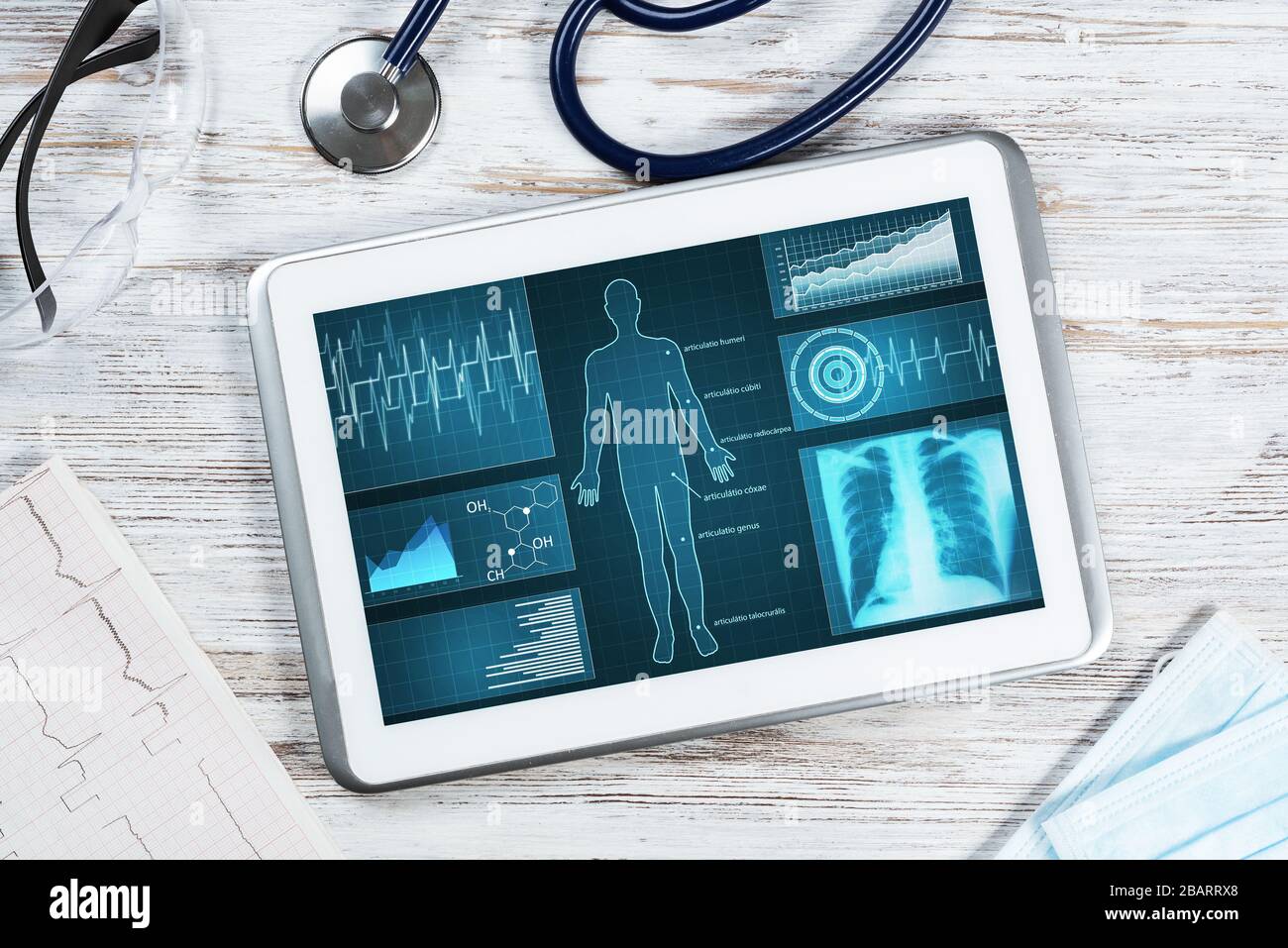 Medical diagnostics in modern hospital Stock Photo - Alamy