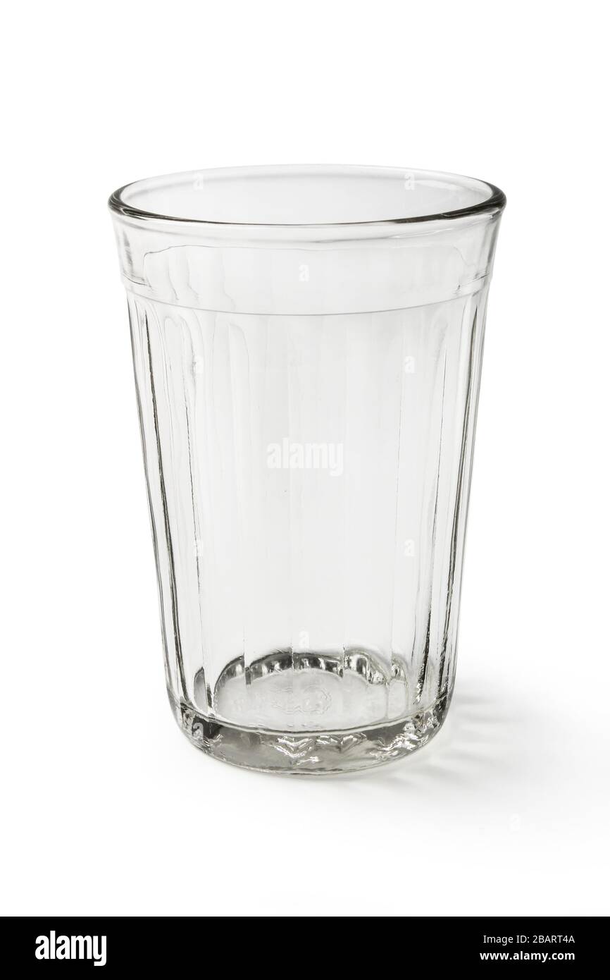 Faceted glass isolated on white background Stock Photo - Alamy