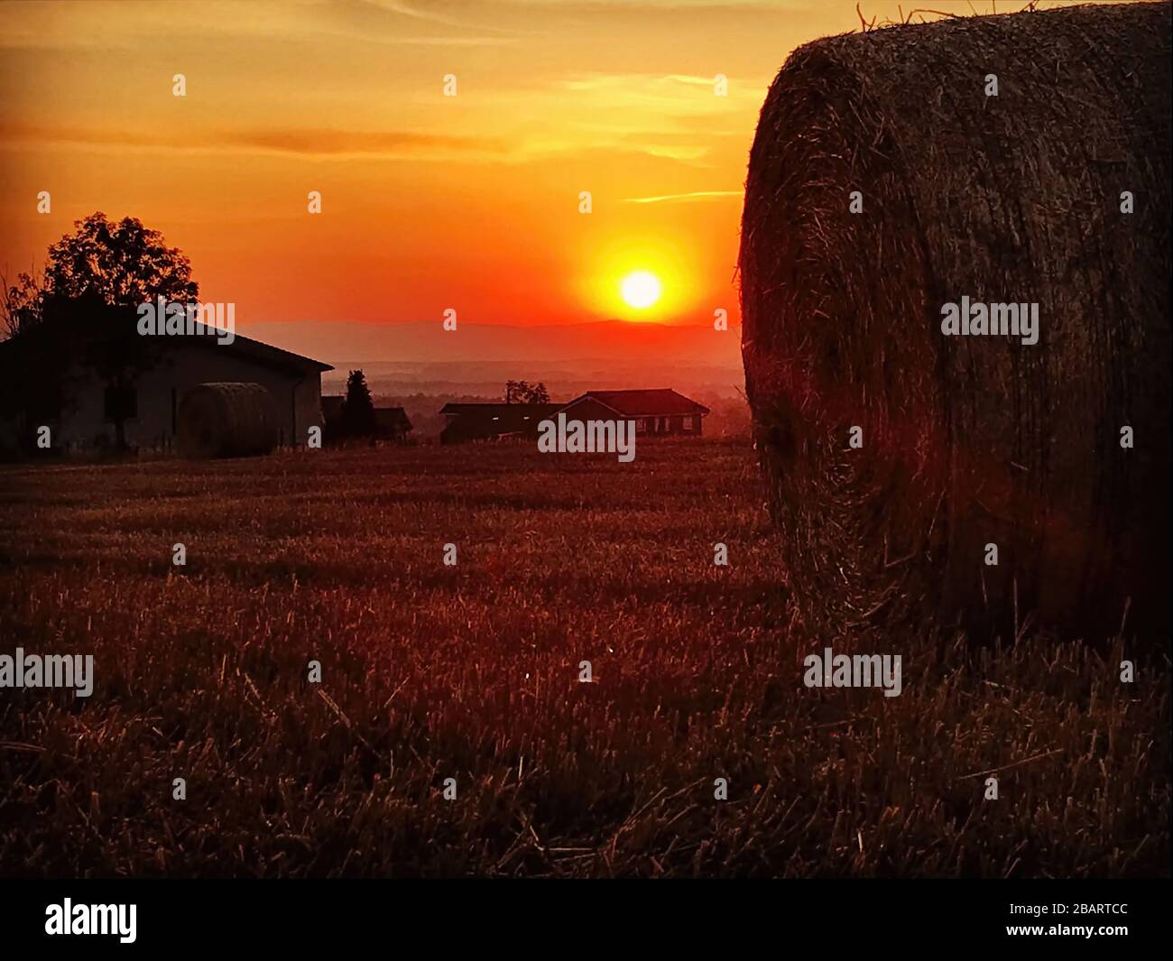 Beautiful end of the day Stock Photo - Alamy