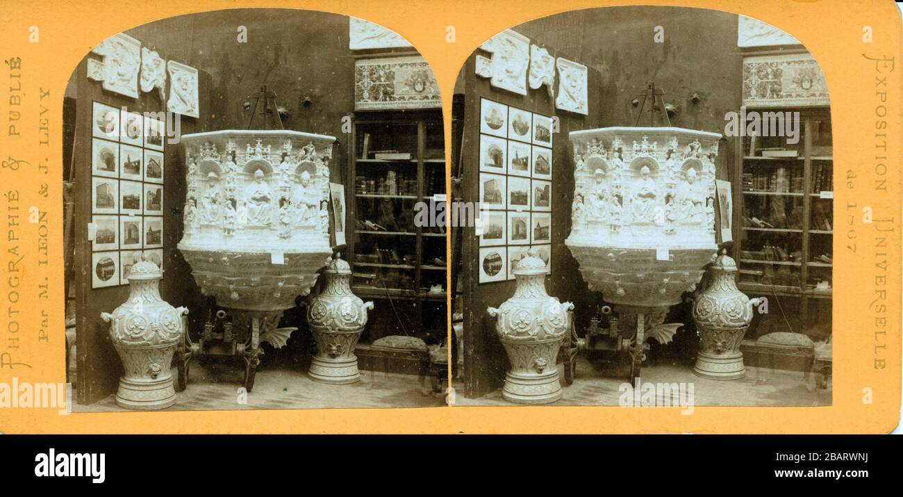 Exposition Universelle, Paris, 1867, by Léon & Lévy Stock Photo - Alamy