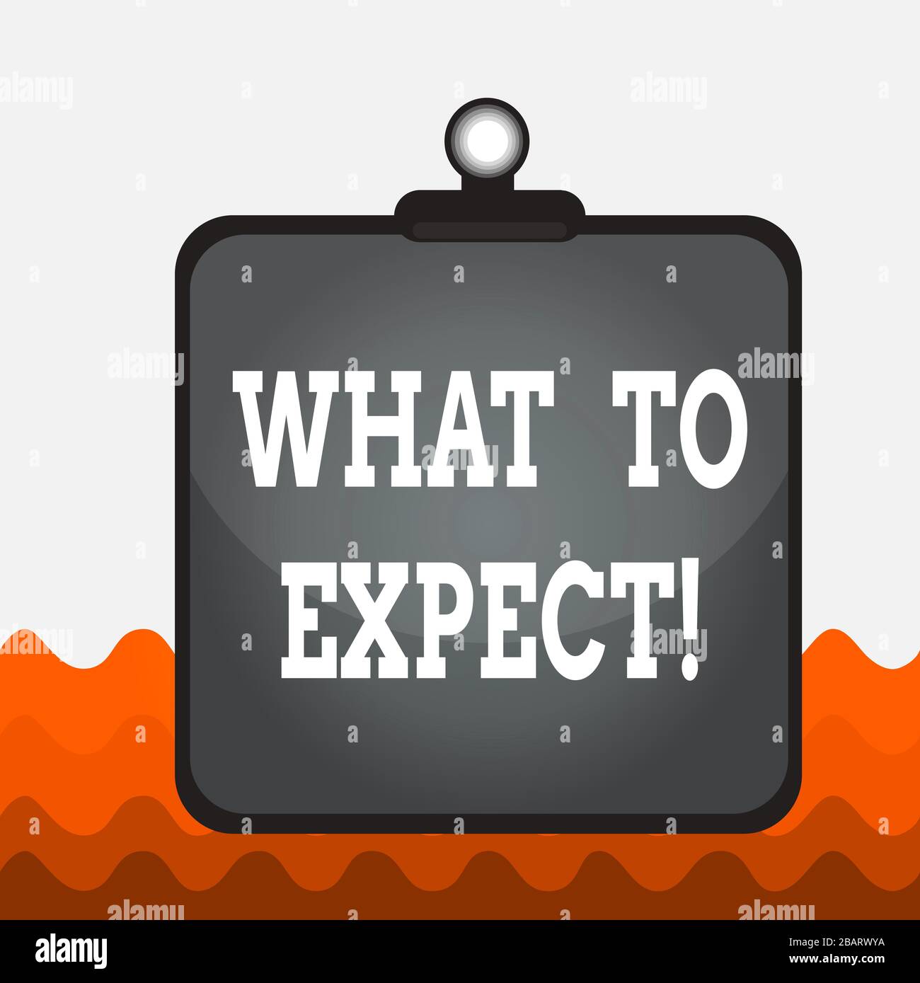 Conceptual hand writing showing What To Expect. Concept meaning asking ...