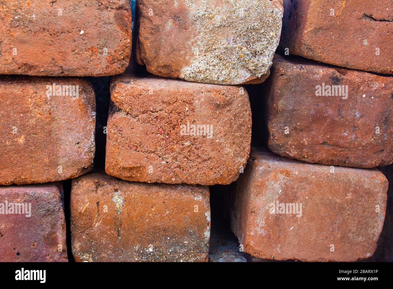Old bricks used in construction hi-res stock photography and images - Alamy