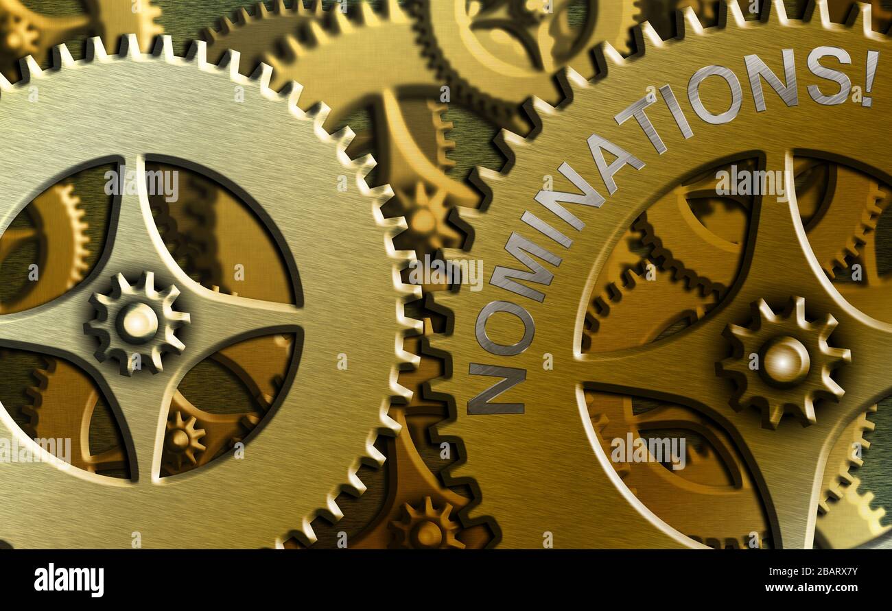 Word writing text Nominations. Business photo showcasing action of ...
