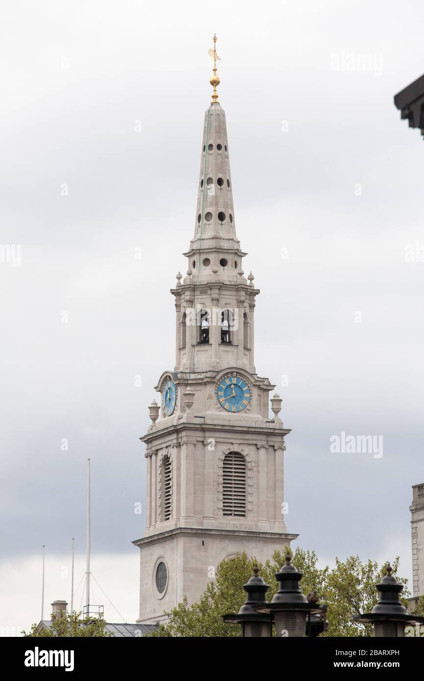 Clock tower of church of st martin hi-res stock photography and images ...