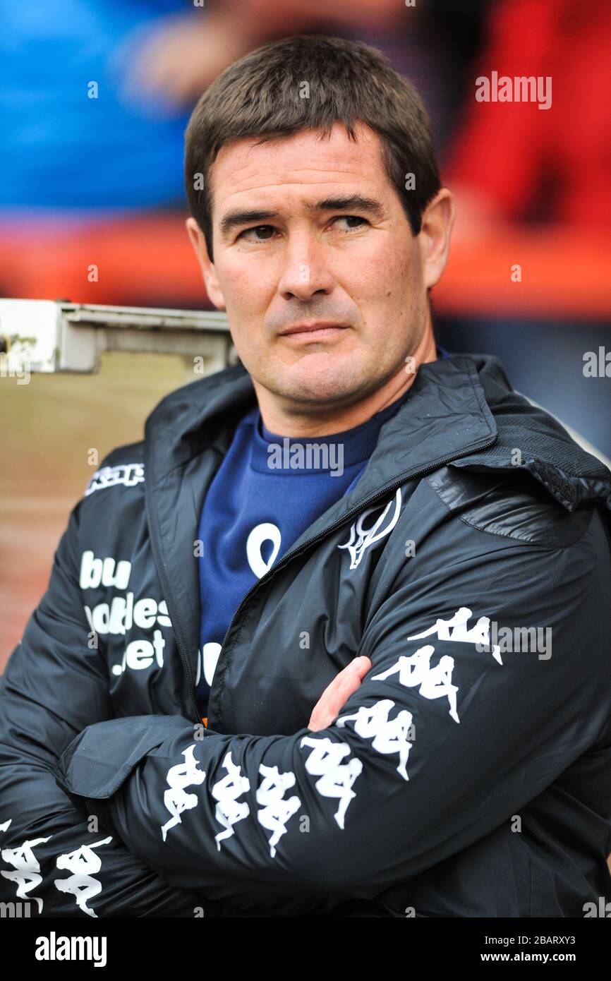 Football nigel clough hi-res stock photography and images - Alamy