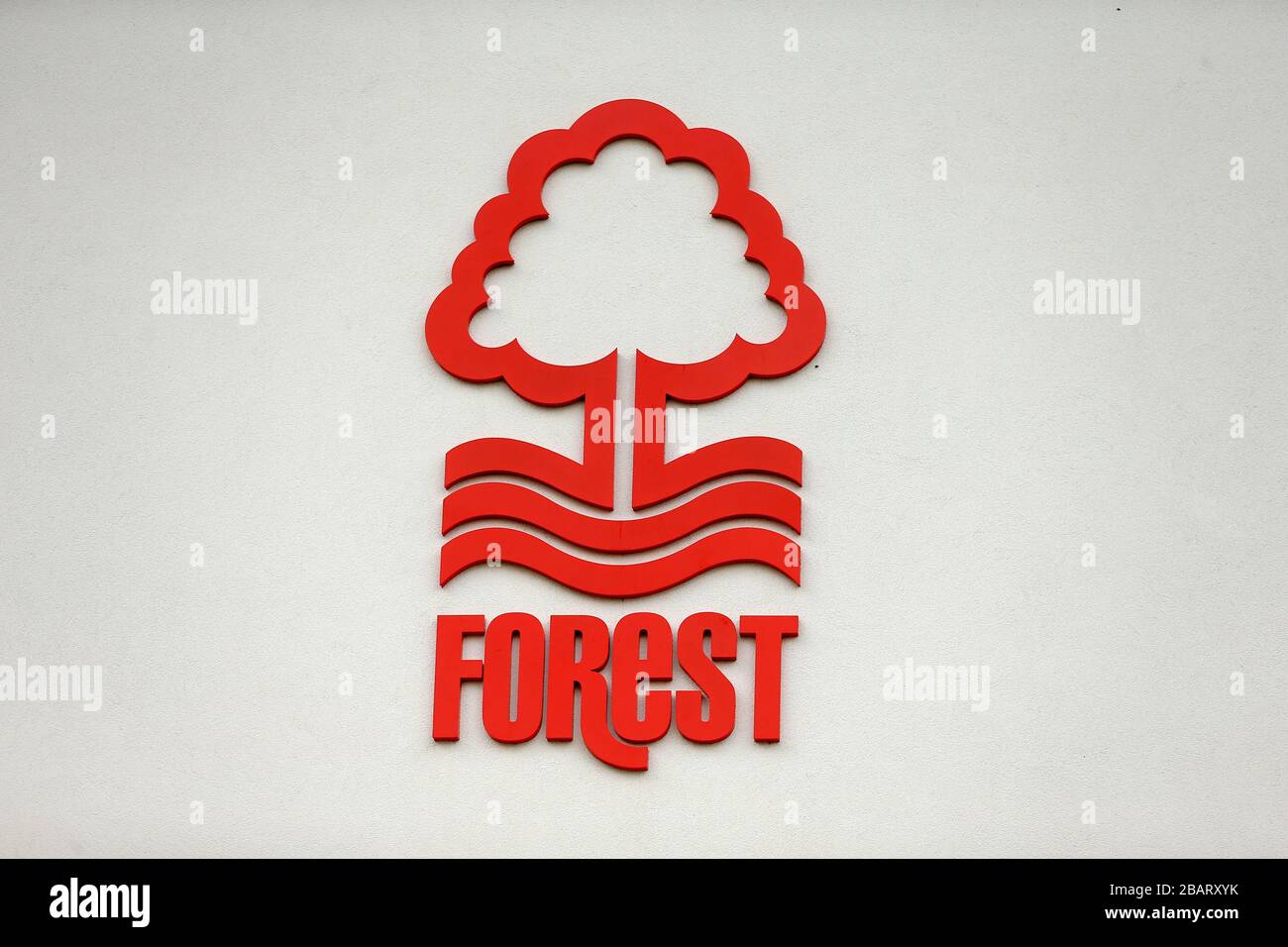 Nottingham Forest crest Stock Photo - Alamy