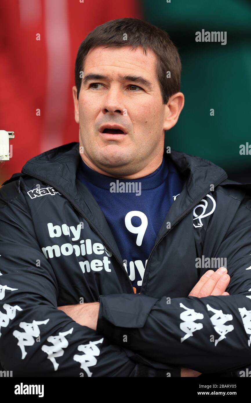 Football nigel clough hi-res stock photography and images - Alamy