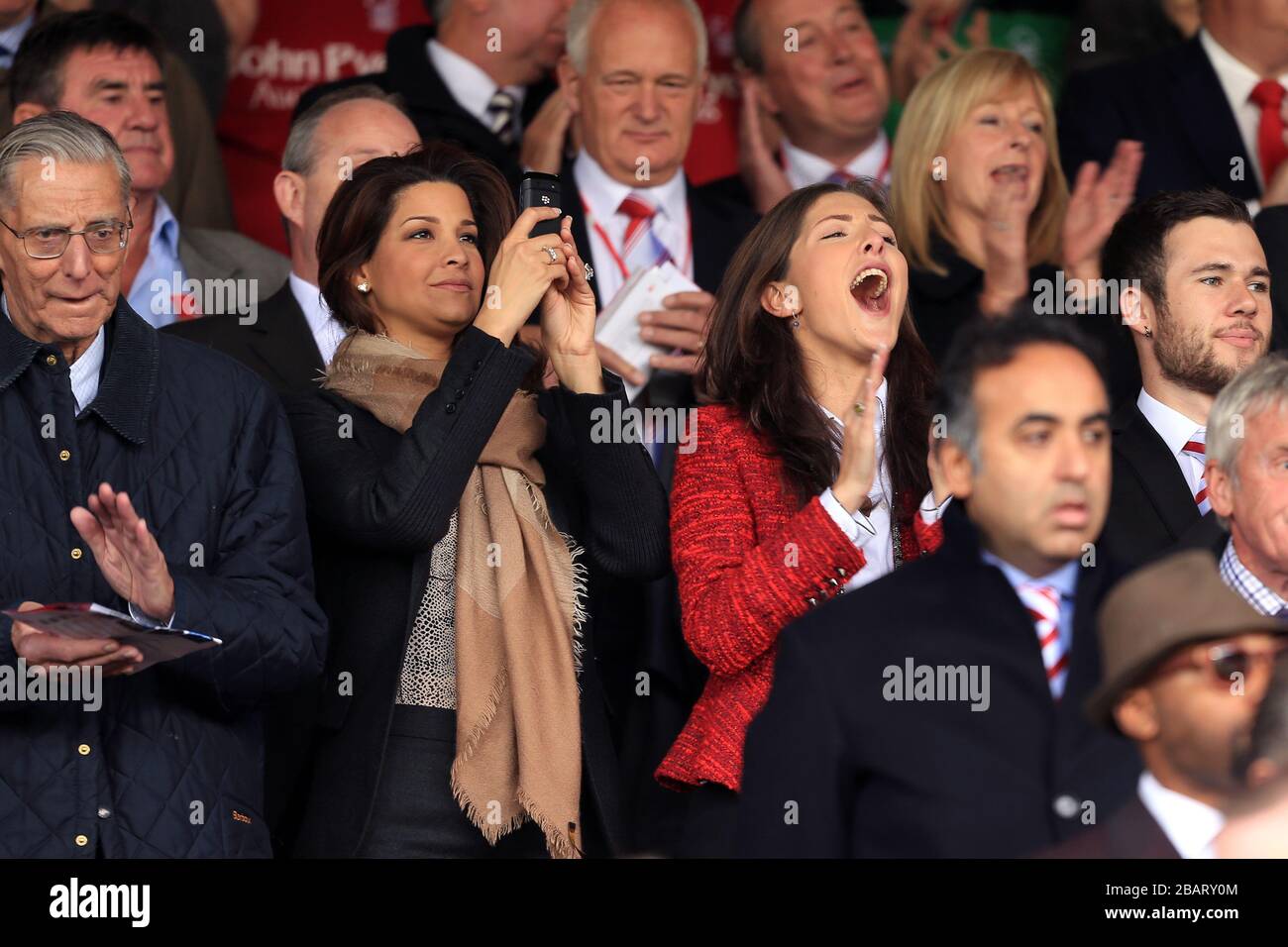 Father, widow, daughter and son of former Nottingham Forest owner Nigel ...