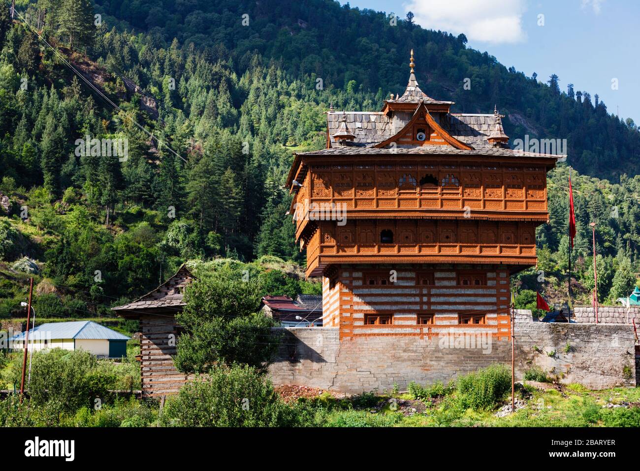 Bhimakali Temple, Sarahan, Himachal Pradesh Stock Photo - Alamy