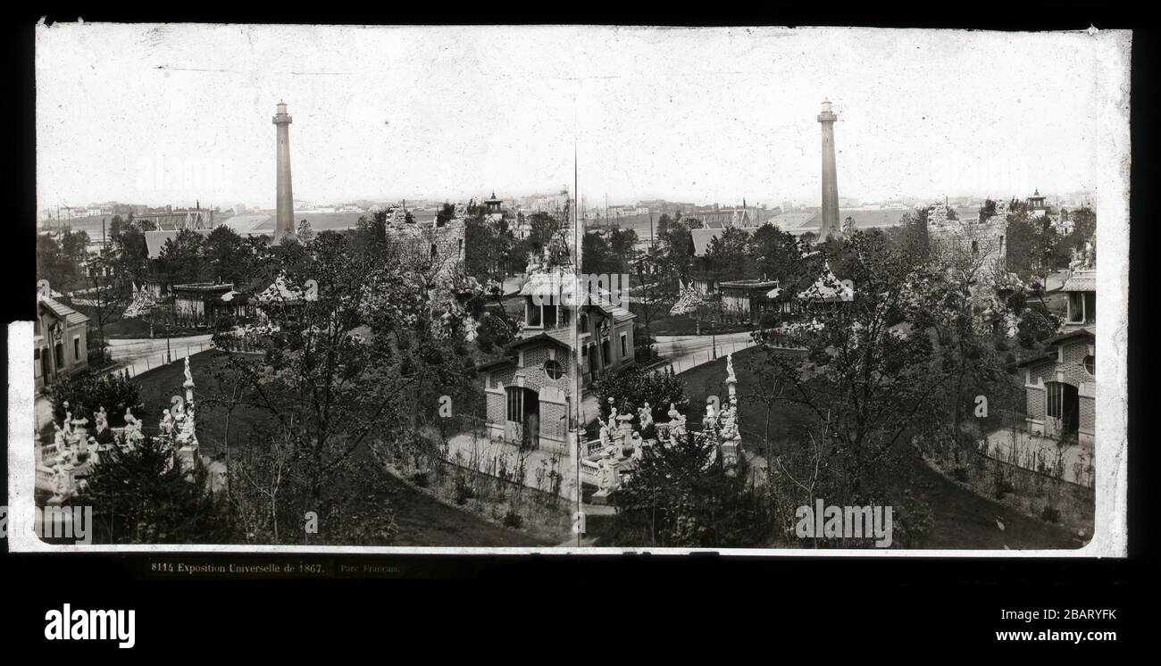 Exposition Universelle, Paris, by Leon & Levy, 1867 Stock Photo - Alamy