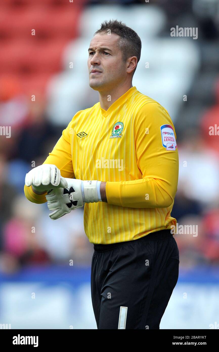 Paul Robinson, Blackburn Rovers goalkeeper Stock Photo - Alamy