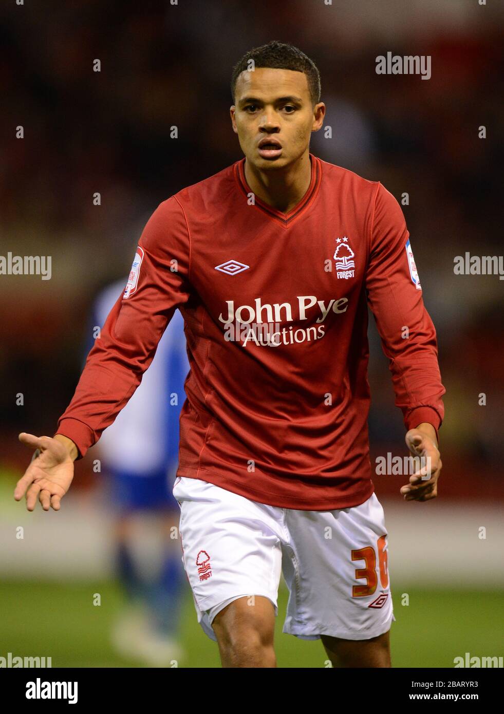 Nottingham Forest's Jermaine Jenas Stock Photo - Alamy