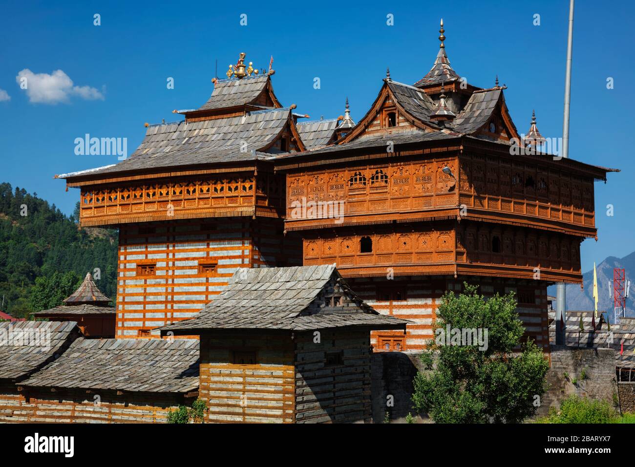 Bhimakali Temple, Sarahan, Himachal Pradesh Stock Photo - Alamy