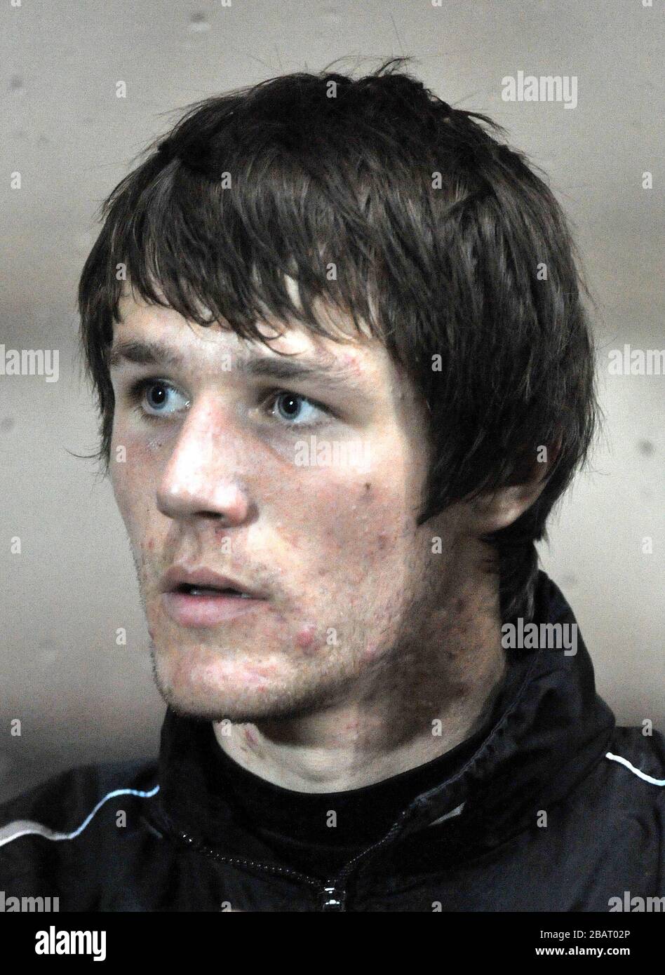 Port Vale's Sam Johnson Stock Photo - Alamy