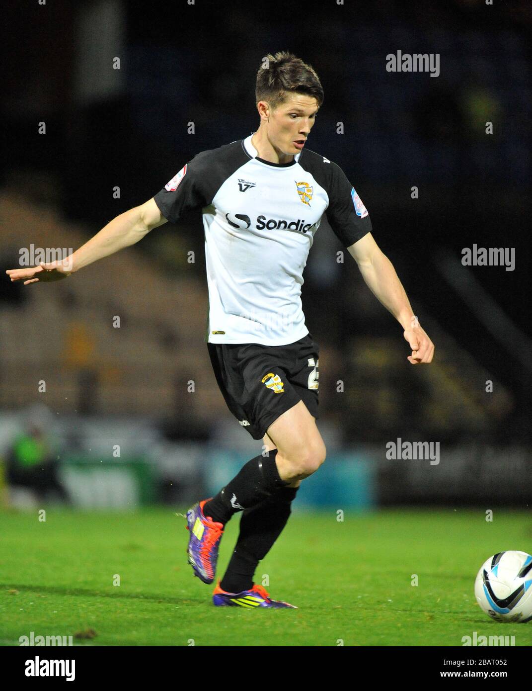 Port Vale's Ryan Burge Stock Photo - Alamy