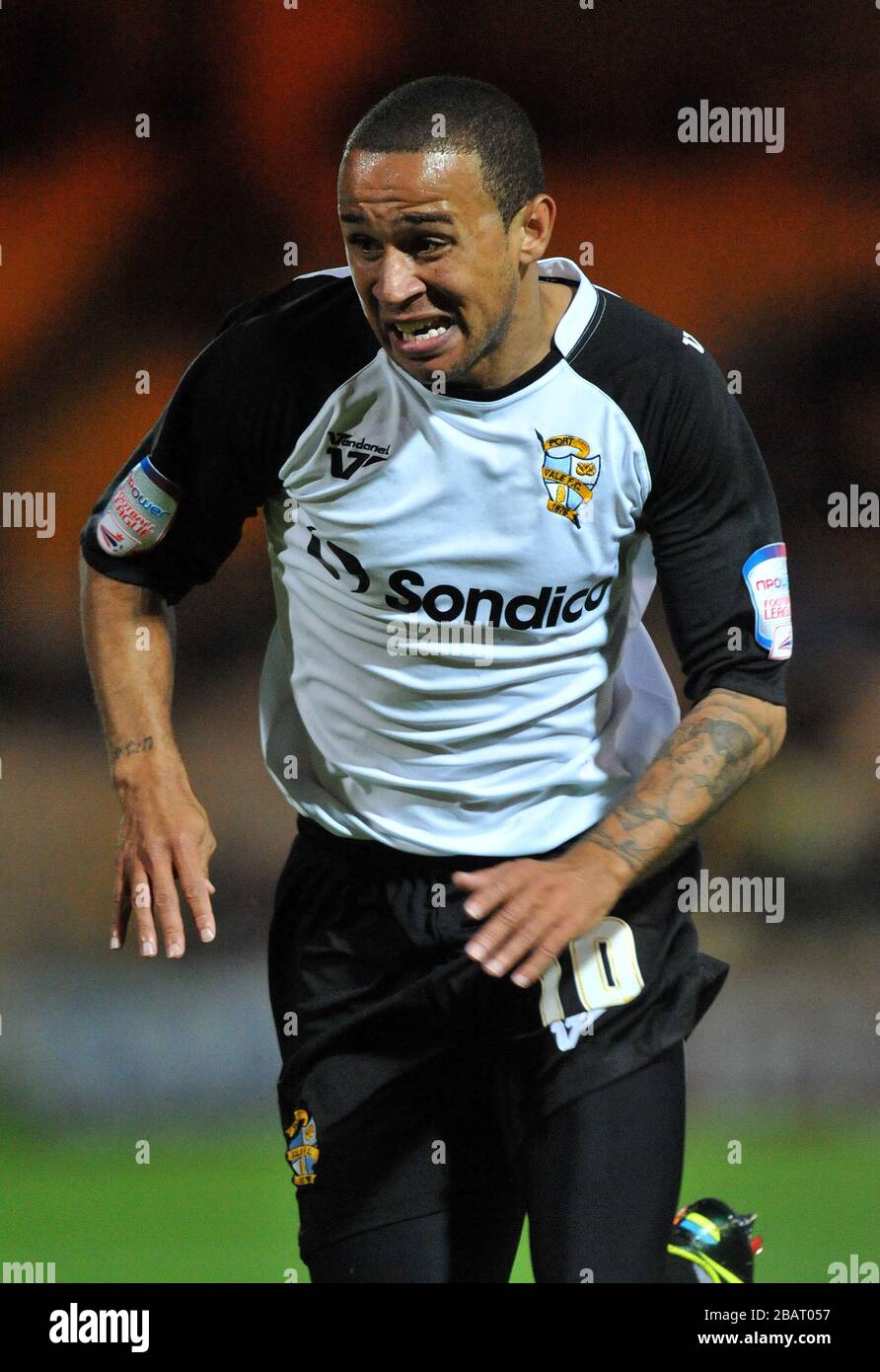 Port Vale's Ashley Vincent Stock Photo - Alamy