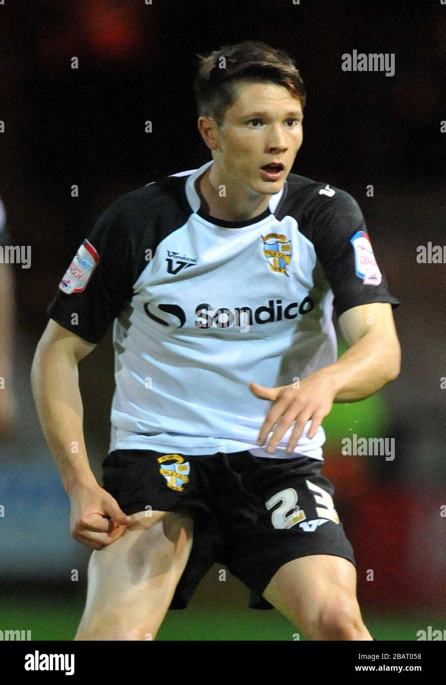 Port Vale's Ryan Burge Stock Photo - Alamy
